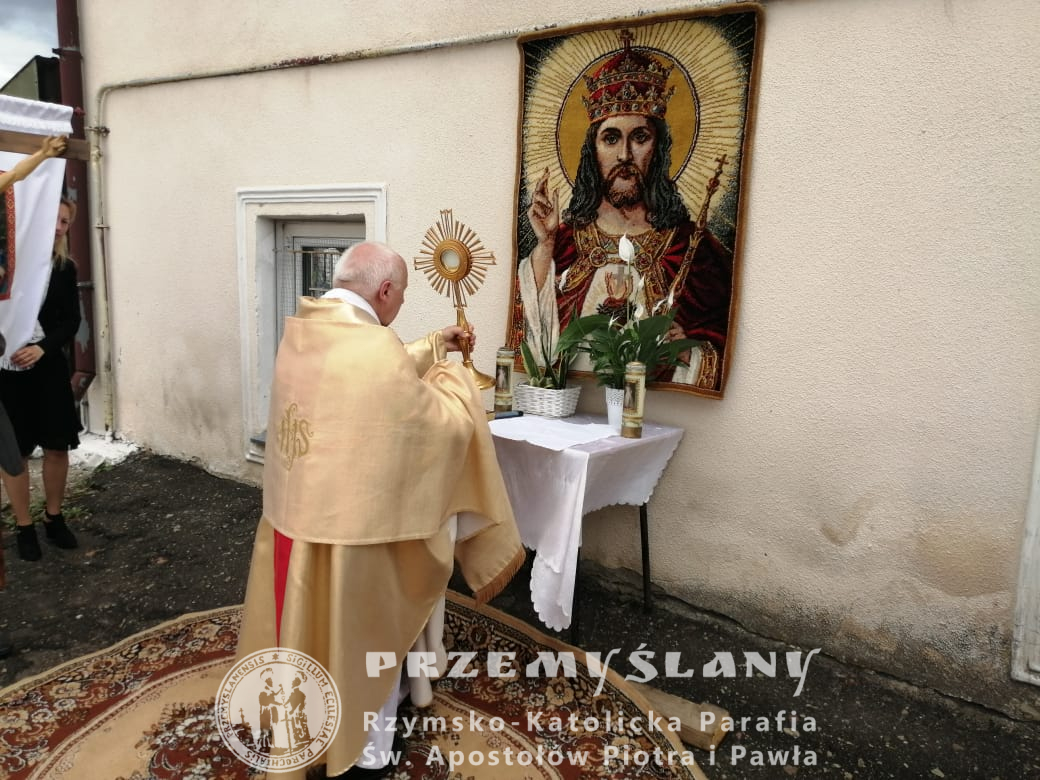 Boże Ciało w Przemyślanach » Przemyślany - SDB